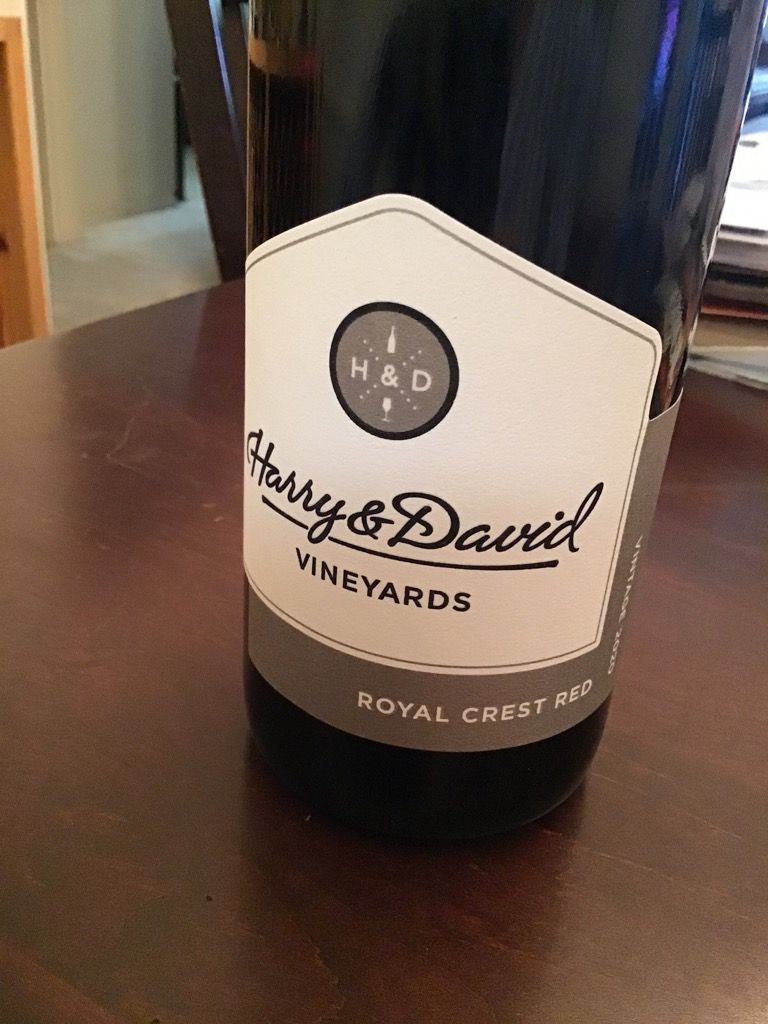 2020 Harry & David Vineyards Royal Crest Red, USA, Oregon - CellarTracker
