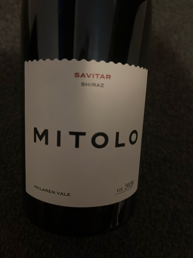 2020 Mitolo Shiraz Savitar, Australia, South Australia, Fleurieu ...