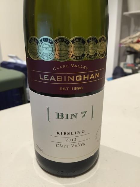 2012 Leasingham Riesling Bin 7, Australia, South Australia, Mount Lofty ...