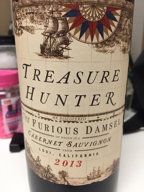 2013 Treasure Hunter Wines Cabernet Sauvignon The Furious Damsel, USA ...