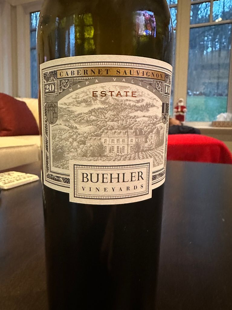 2014 Buehler Vineyards Cabernet Sauvignon Estate, USA, California, Napa ...
