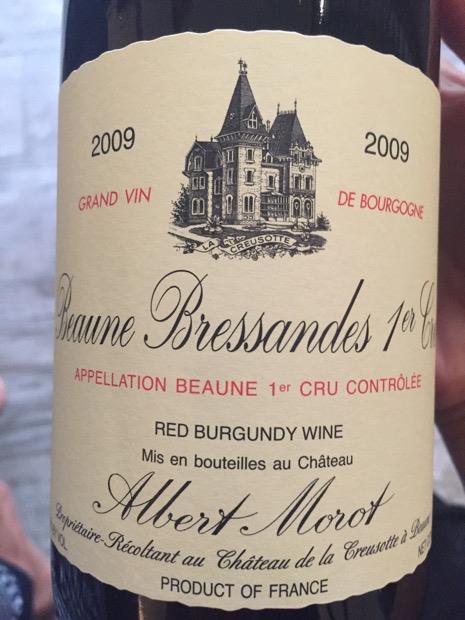 2010 Albert Morot Beaune 1er Cru Les Aigrots Blanc, France, Burgundy ...
