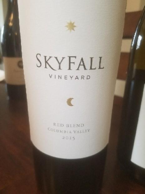 2015 Skyfall Vineyard, USA, Washington, Columbia Valley - CellarTracker