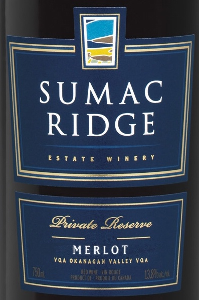 2008 Sumac Ridge Merlot Private Reserve, Canada, British Columbia ...