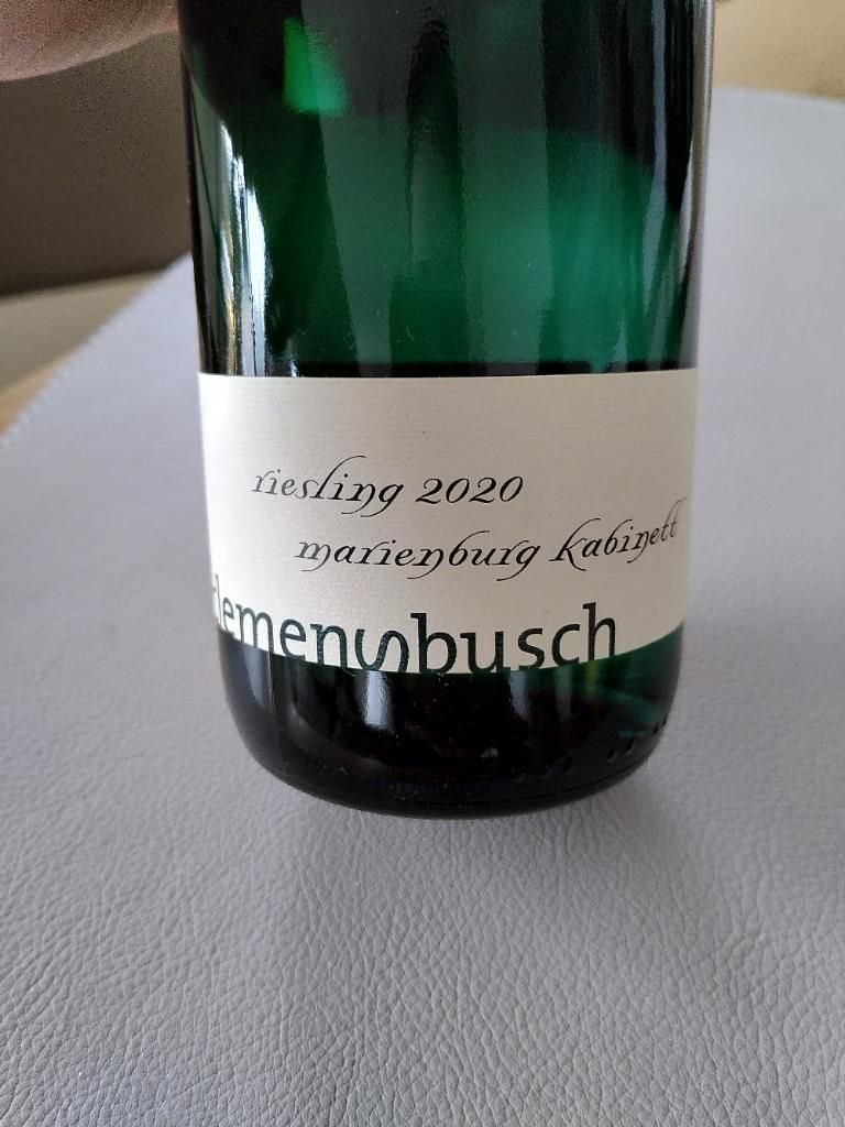 2020 Weingut Clemens Busch Pündericher Marienburg Riesling Kabinett ...