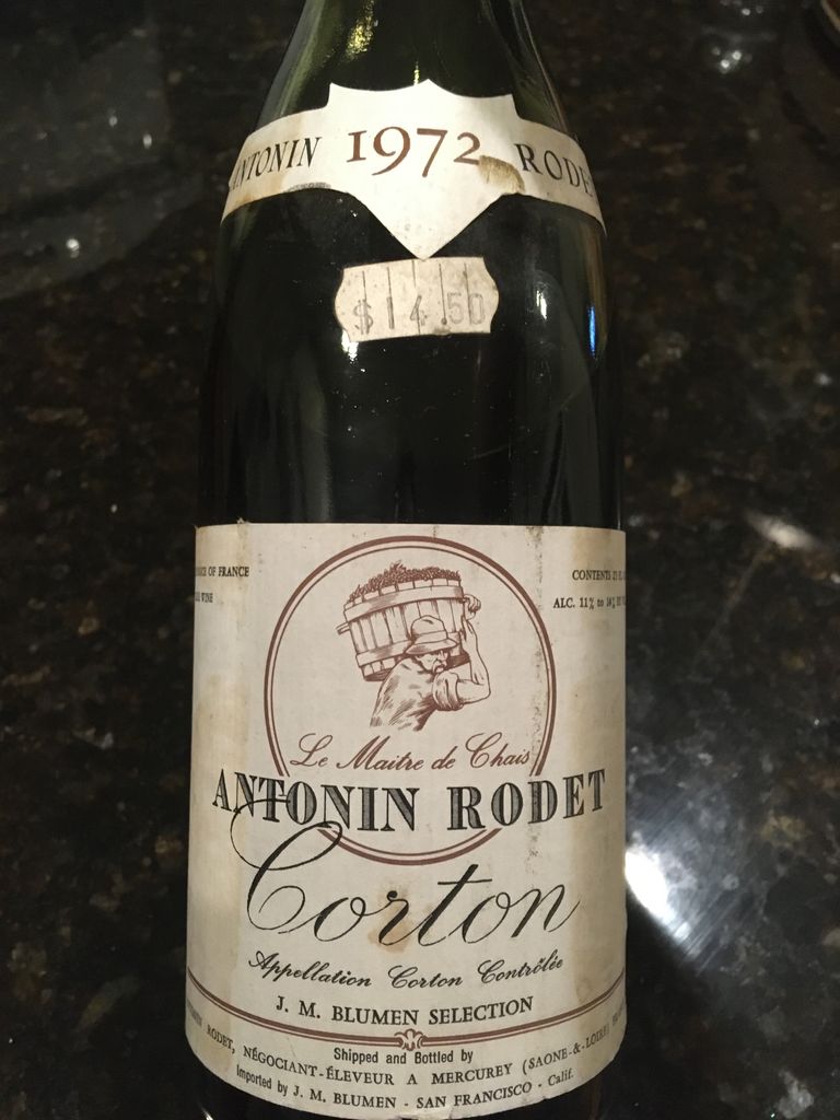 2004 Antonin Rodet Corton, France, Burgundy, Côte de Beaune, Corton ...