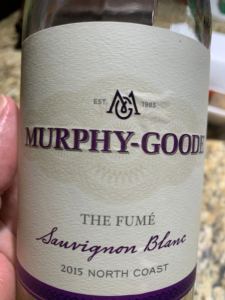 2016 Murphy-Goode Sauvignon Blanc The Fumé, USA, California, North ...