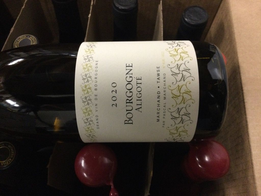 2020 Marchand & Tawse / Pascal Marchand Bourgogne-Aligoté, France ...