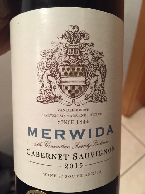 2020 Merwida Cabernet Sauvignon Riverstone Breede River Valley, South ...