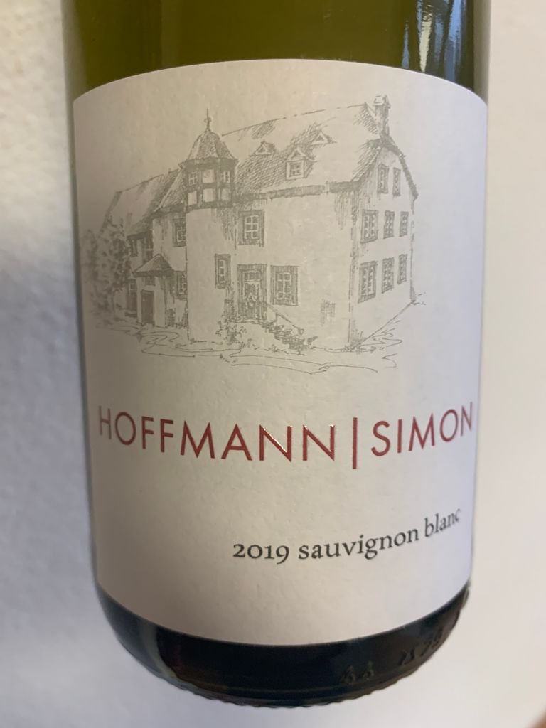 2022 Hoffmann-Simon Sauvignon Blanc, Germany, Mosel Saar Ruwer - CellarTracker