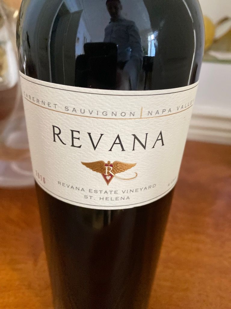 2016 Revana Cabernet Sauvignon Revana Estate Vineyard, USA, California ...
