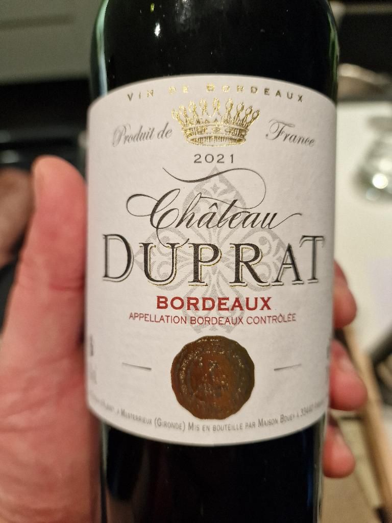 2021 Château Duprat, France, Bordeaux - CellarTracker