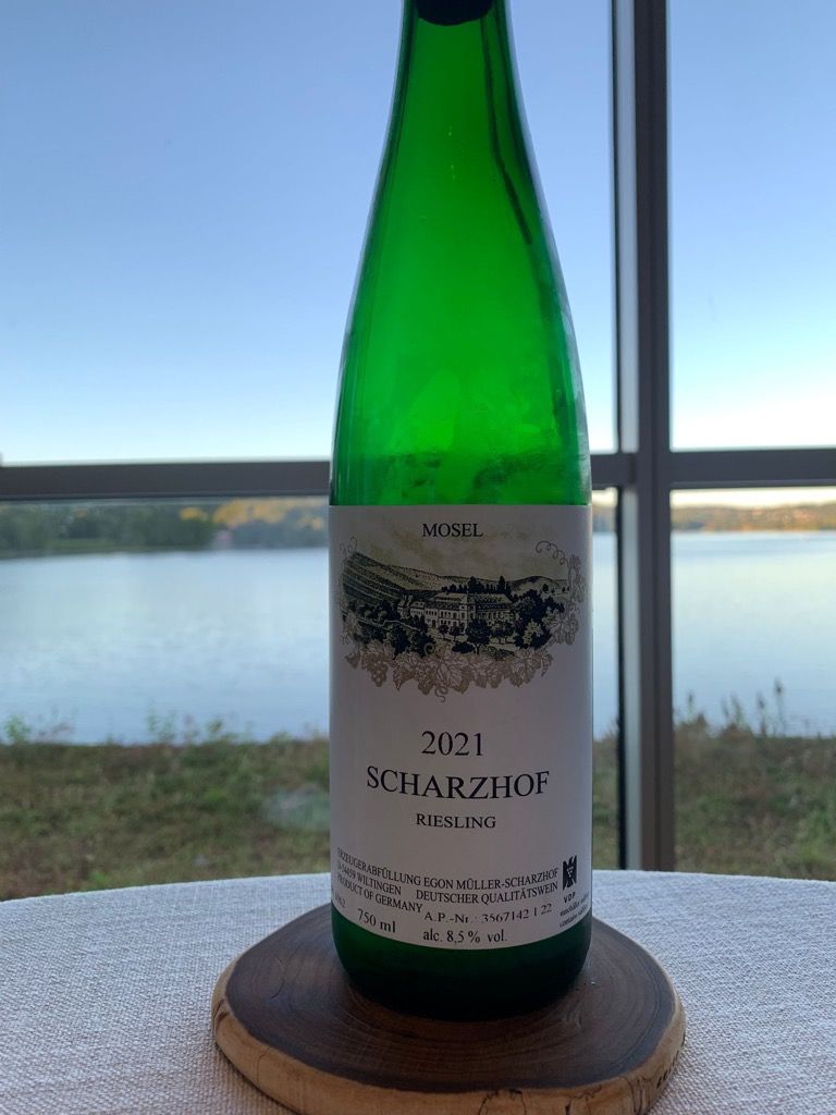 2022 Egon Müller Riesling QbA Scharzhof, Germany, Mosel Saar Ruwer ...
