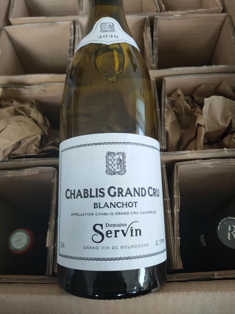 2020 Domaine Servin Chablis Grand Cru Blanchot, France, Burgundy ...