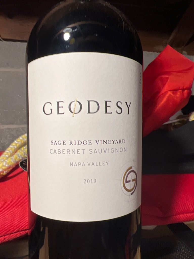 2019 GEØDESY Wine Cabernet Sauvignon Sage Ridge Vineyard, USA ...