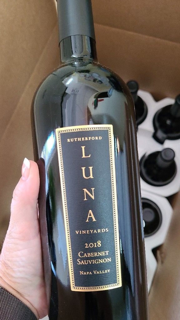 2018 Luna Vineyards Cabernet Sauvignon Rutherford, USA, California ...