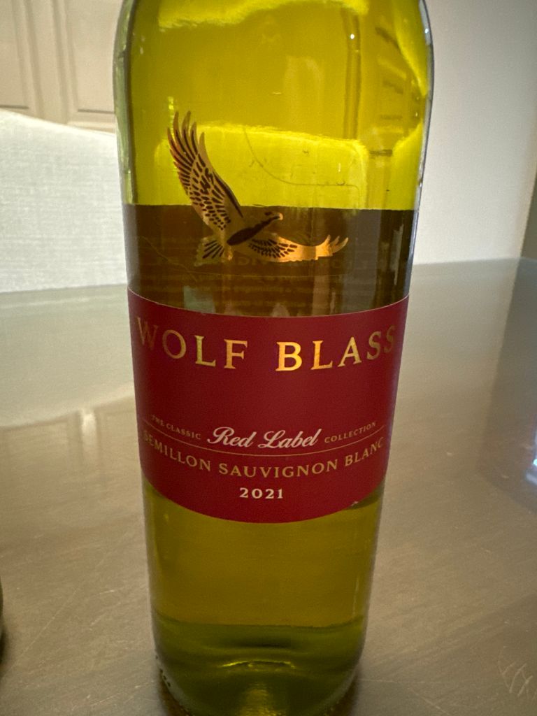 2021 Wolf Blass Sémillon - Sauvignon Red Label, Australia, South ...