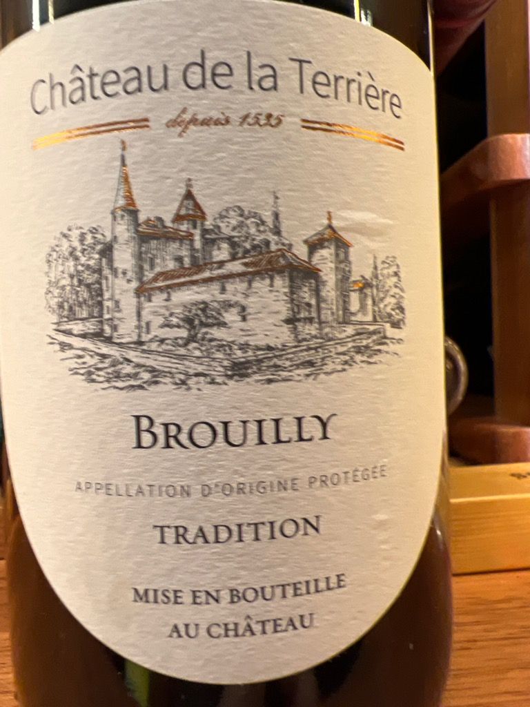 2021 Château de la Terrière Brouilly, France, Burgundy, Beaujolais ...