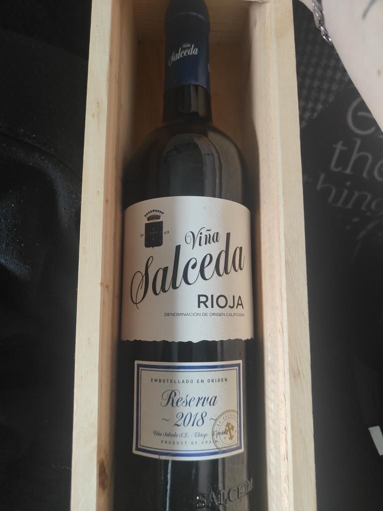 2018 Viña Salceda Rioja Crianza, Spain, La Rioja, La Rioja Alavesa ...