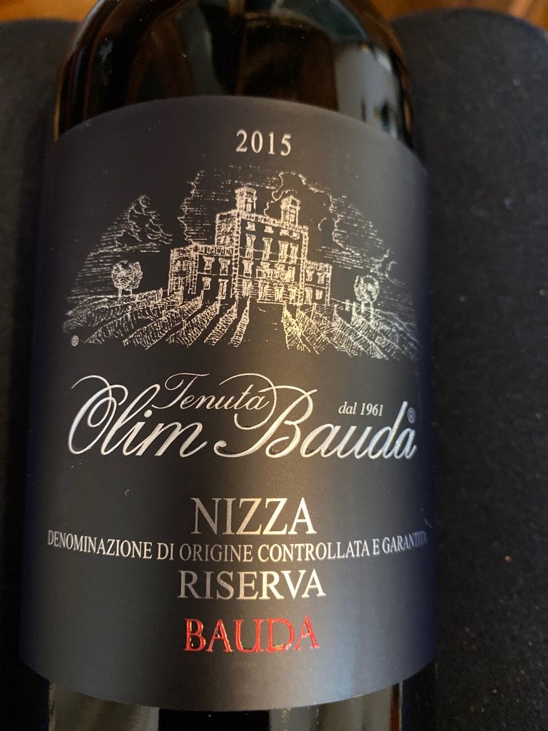 2015 Tenuta Olim Bauda Barbera d'Asti Superiore Nizza Riserva Bauda ...