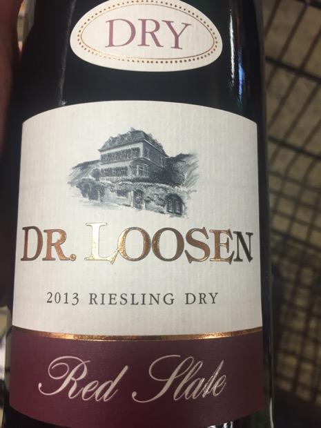 2013 Dr. Loosen Riesling Red Slate, Germany, Mosel Saar Ruwer ...