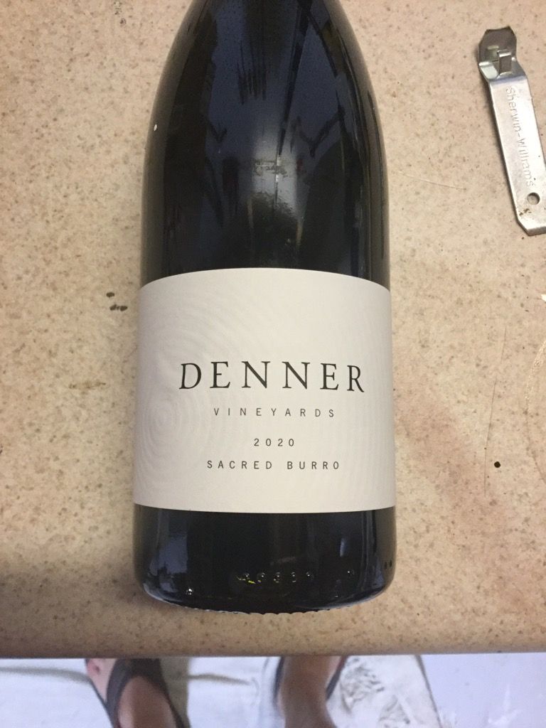 2020 Denner Sacred Burro, USA, California, Central Coast, Paso Robles ...