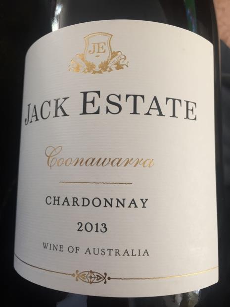 2012 Coonawarra Jack Winery Chardonnay Jack Estate, Australia, South ...