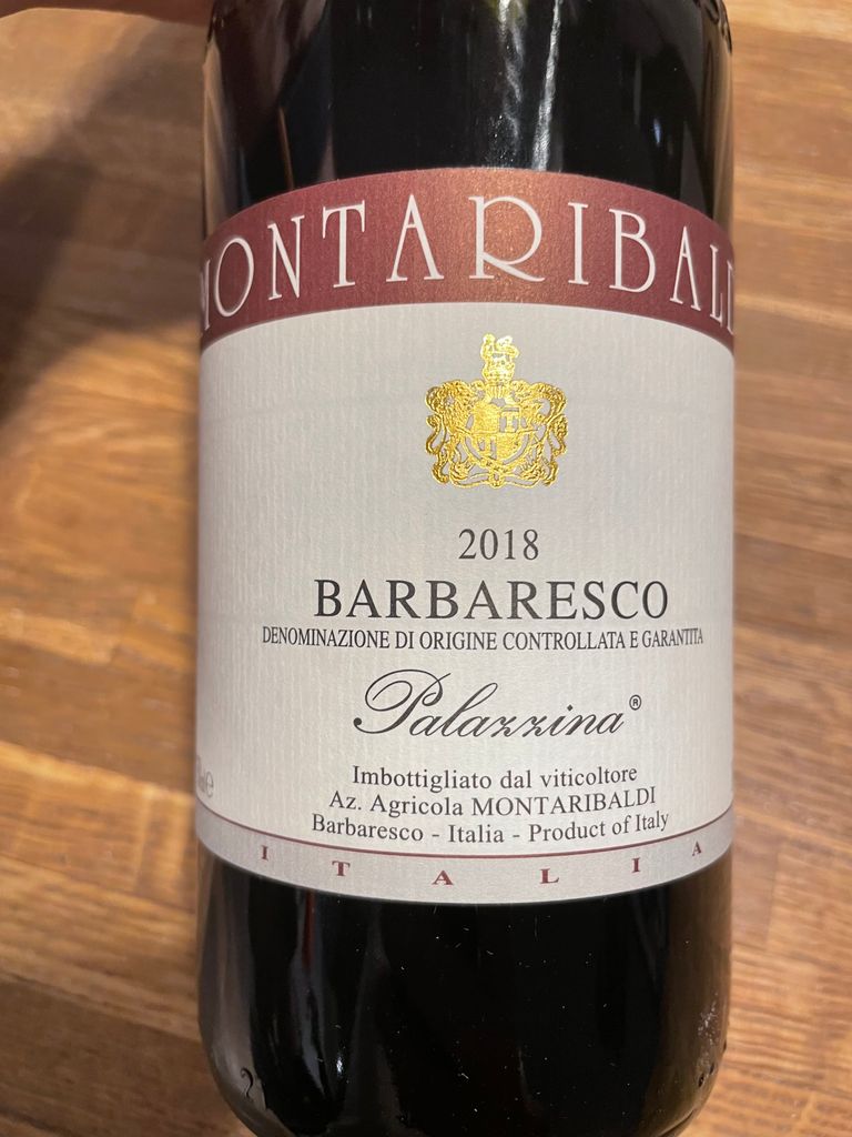 2018 Montaribaldi Barbaresco Palazzina, Italy, Piedmont, Langhe ...