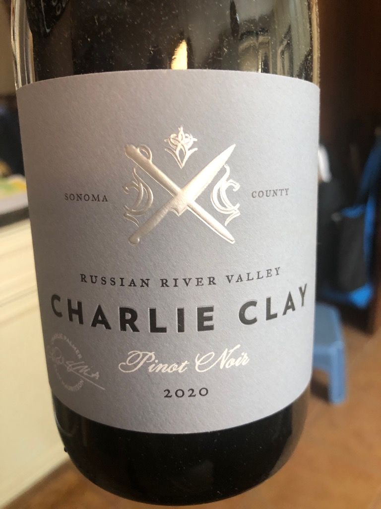 2020 Charlie Clay Pinot Noir, USA, California, Sonoma County, Russian ...