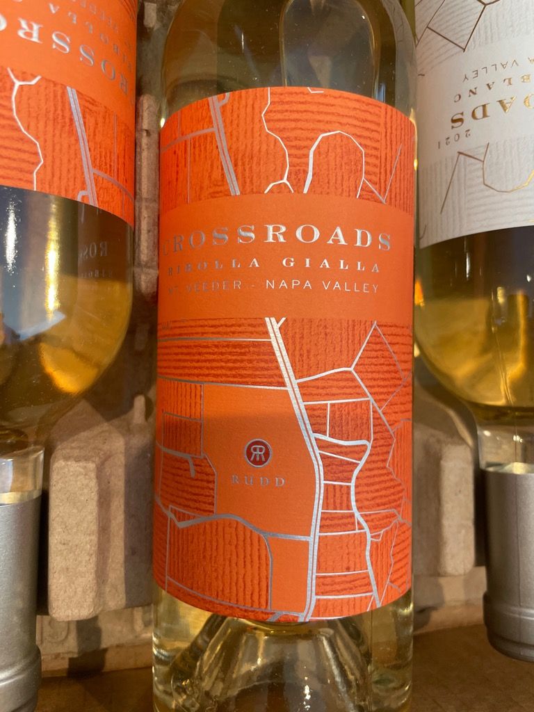 2022 Rudd Ribolla Gialla Crossroads, USA, California, Napa Valley, Mt ...