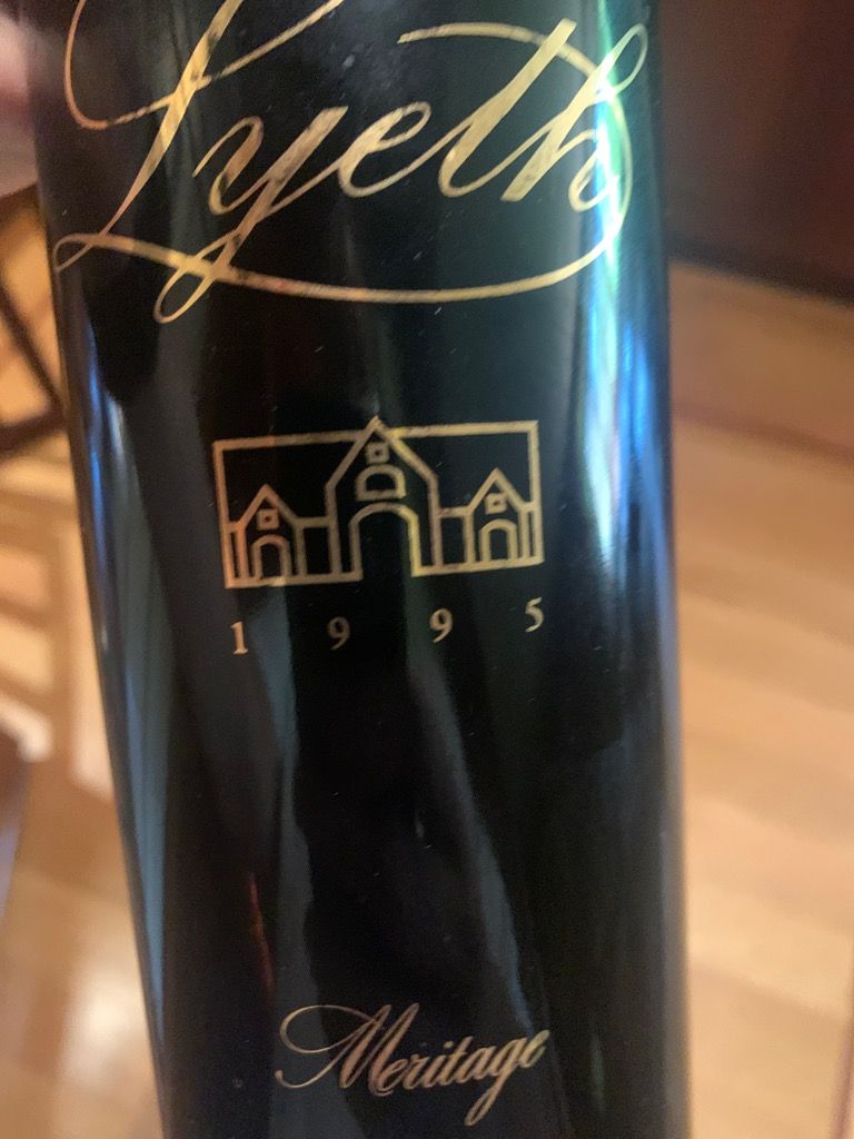 1995 Lyeth Meritage Reserve, USA, California, Sonoma County - CellarTracker