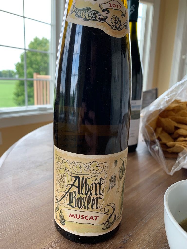 2019 Albert Boxler Muscat, France, Alsace - CellarTracker