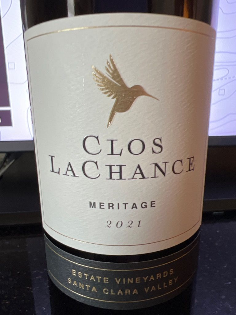 2022 Clos LaChance Meritage Estate, USA, California, Central Coast ...