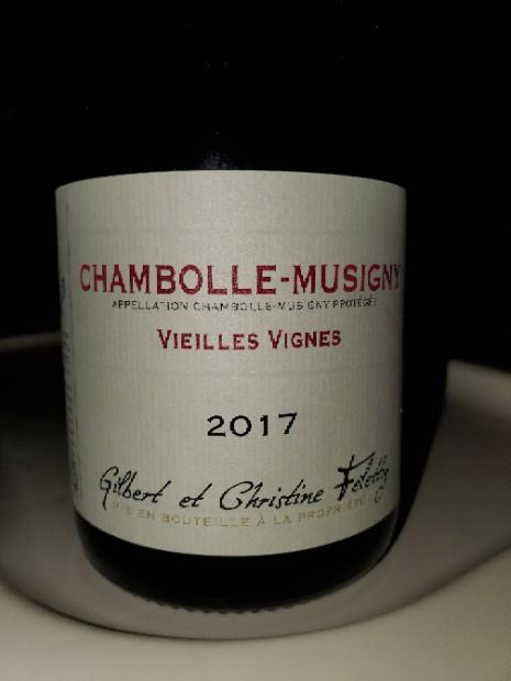 2017 Domaine Felettig Chambolle-Musigny Vieilles Vignes, France ...