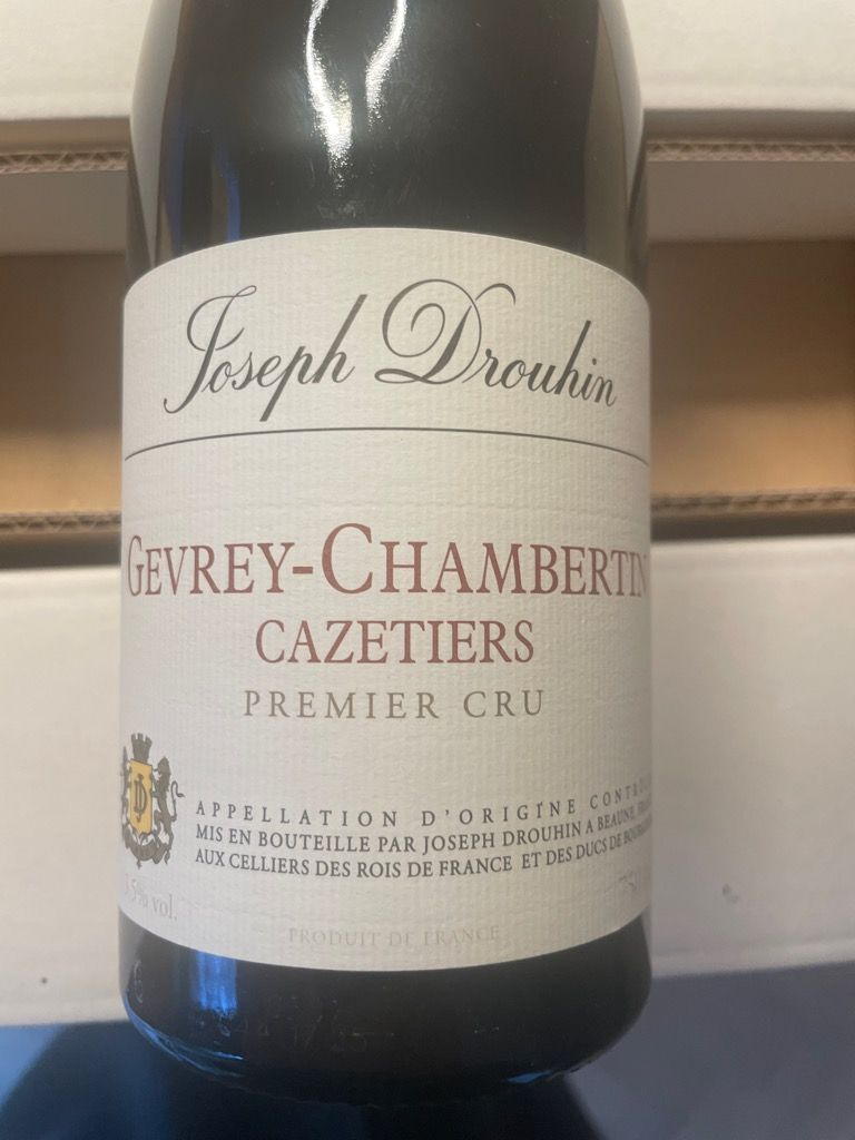 2013 Joseph Drouhin Gevrey-Chambertin 1er Cru Les Cazetiers, France ...