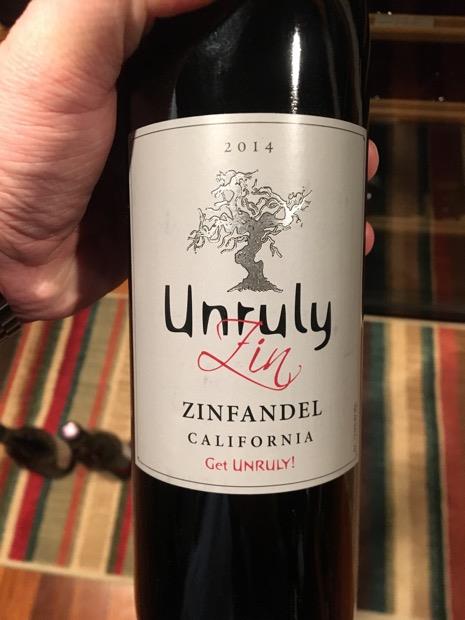 2015 Unruly Wine Cellars Zinfandel, USA, California - CellarTracker