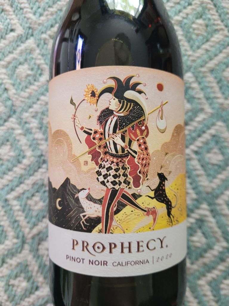 2020 Prophecy Wines Pinot Noir, USA, California - CellarTracker
