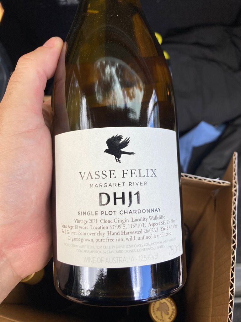 2021 Vasse Felix Chardonnay Adams Road, Australia, Western Australia ...