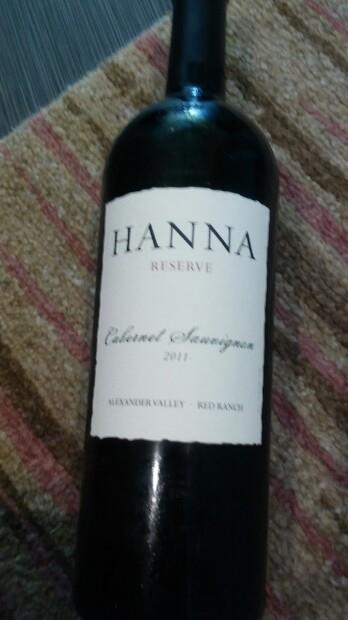 2011 Hanna Cabernet Sauvignon Reserve Red Ranch, USA, California ...
