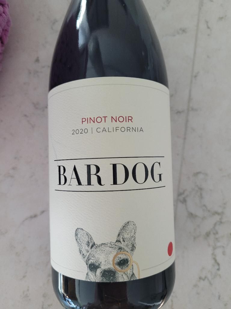 2021 Bar Dog Pinot Noir Bar Dog, USA, California, Napa Valley ...