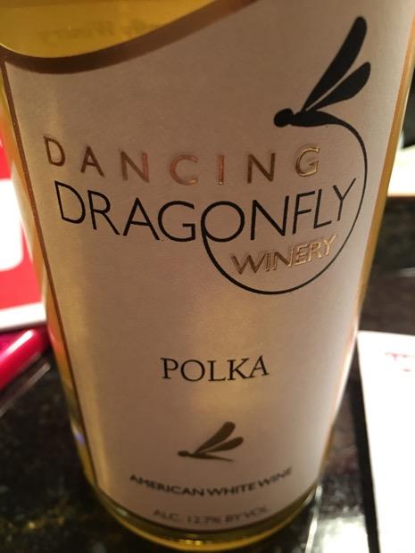 NV Dancing Dragonfly Winery Polka White Wine, USA, Wisconsin ...