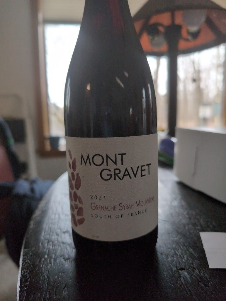 2023 Mont Gravet Grenache Syrah Mourvèdre, France, Languedoc Roussillon ...