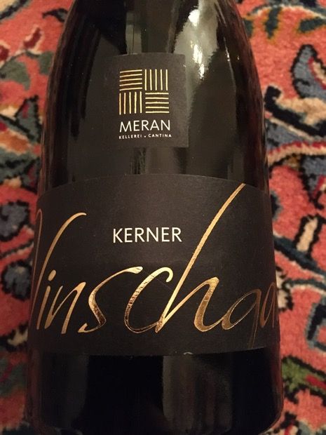 2011 Kellerei Meran Burggräfler Kerner Alto Adige - Südtirol Graf von Meran, Italy, Trentino ...