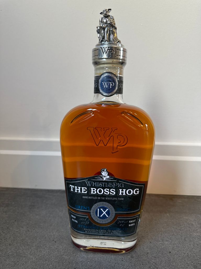 NV WhistlePig The Boss Hog IX Siren's Song Edition Straight Rye Whiskey ...