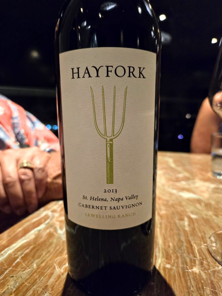 2013 Hayfork Cabernet Sauvignon Lewelling Ranch, USA, California, Napa ...