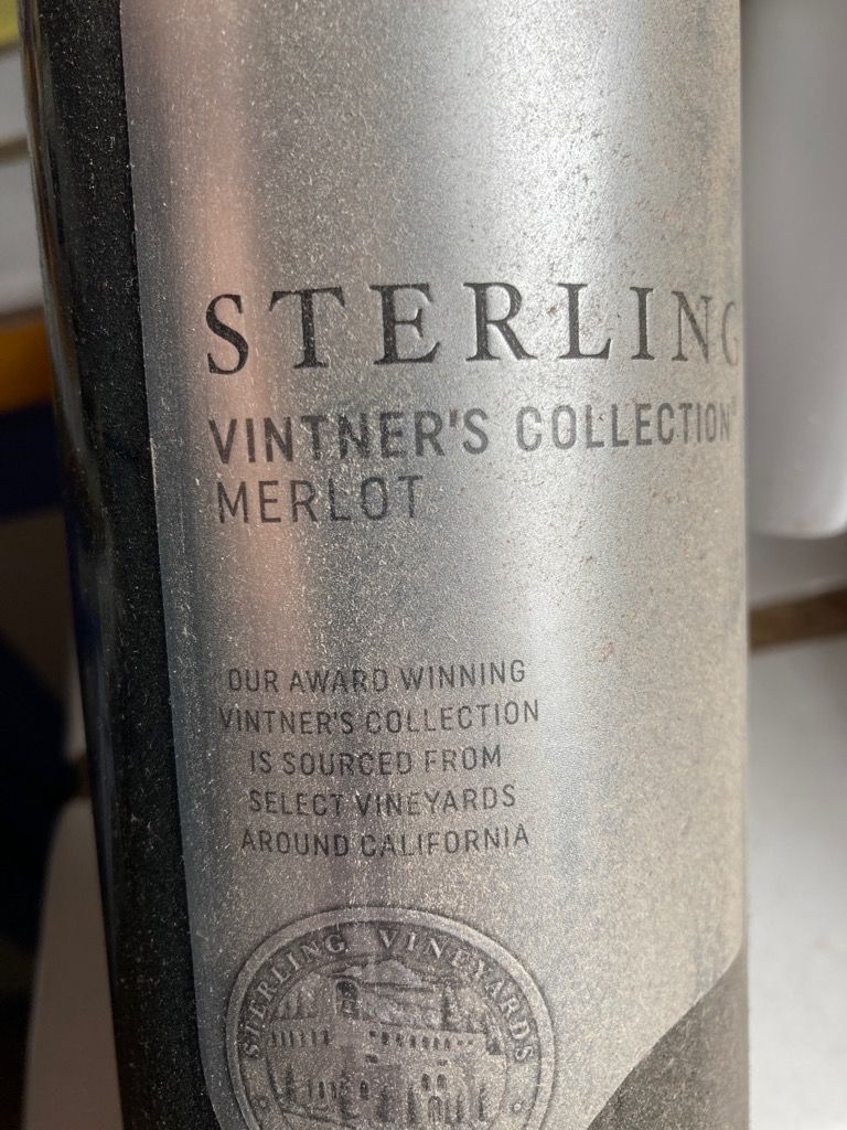 2016 Sterling Vineyards Merlot Vintner's Collection, USA, California ...