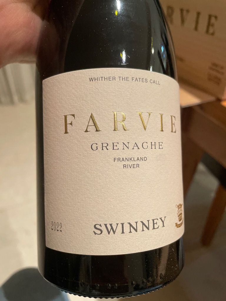 2022 Swinney Grenache Farvie Frankland River, Australia, Western ...