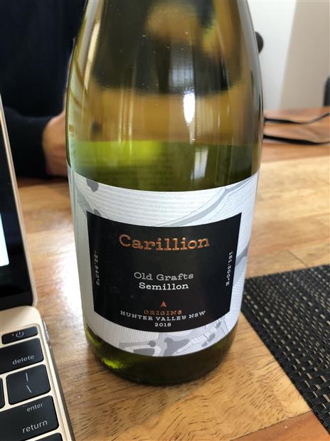 2023 Carillion Sémillon Old Grafts Origins, Australia, New South Wales ...