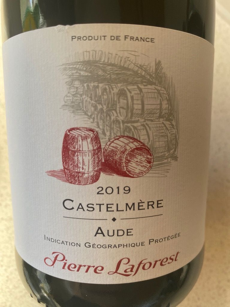 2019 Pierre Laforest Aude Castelmere, France, Languedoc Roussillon ...