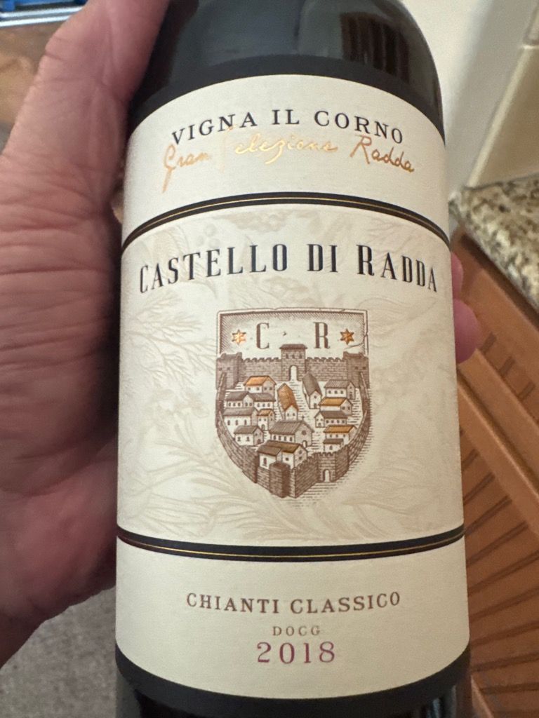 2019 Castello di Radda Chianti Classico Gran Selezione Vigna Il Corno ...